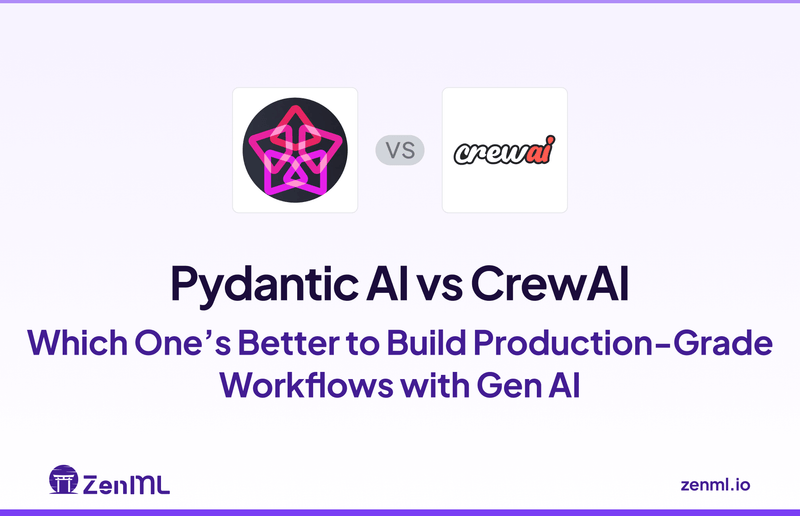 Pydantic AI vs CrewAI: Which One’s Better to Build Production-Grade Workflows with Gen AI ...